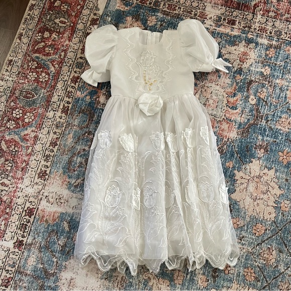 Vintage | Dresses | Vintage First Communion Dress | Poshmark